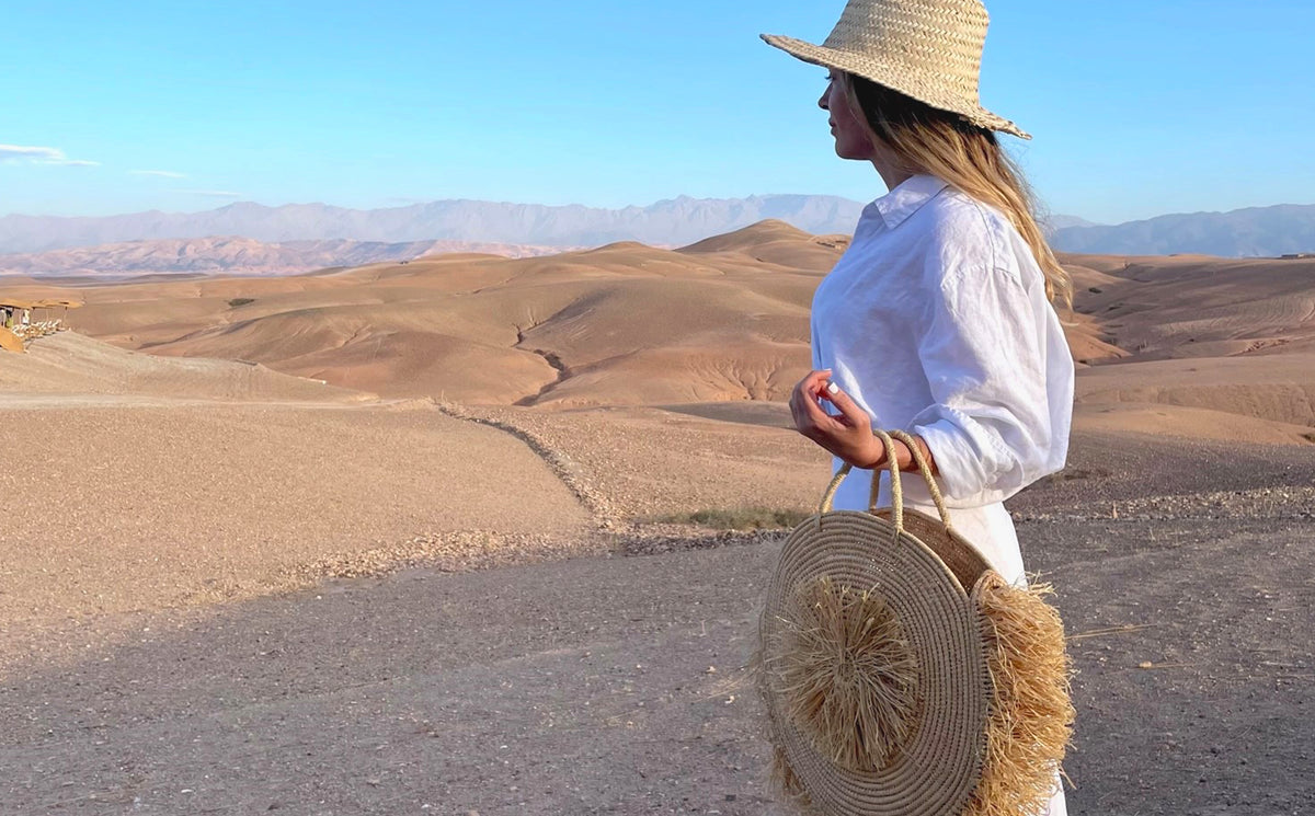 Embrace Bohemian Style with Moroccan Raffia Bags: Sustainable Elegance ...